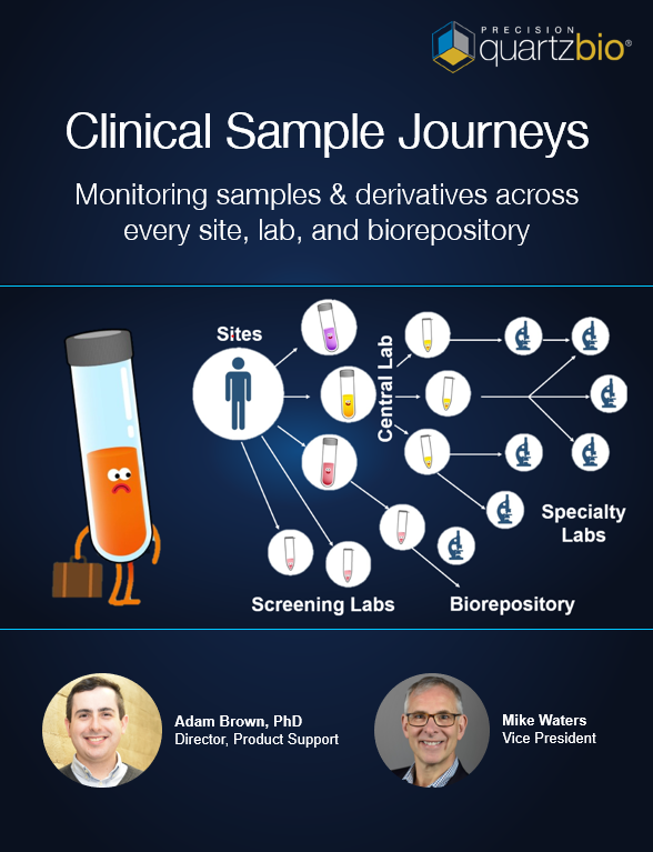 Keeping Track of Clinical Samples in Biomarker-Rich Clinical Trials