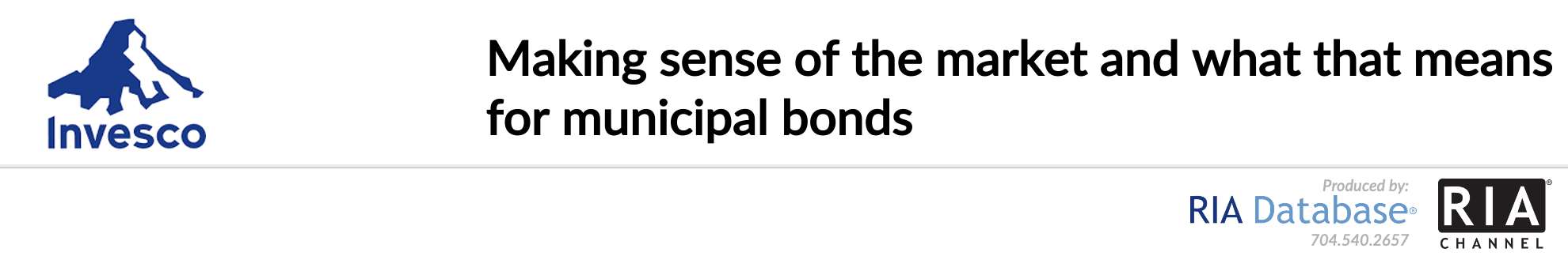 Making sense of the market and what that means for municipal bonds ... Making sense of the market and what that means for municipal bonds ...