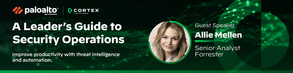 Cortex - Forrester Security Analytics Platform Landscape