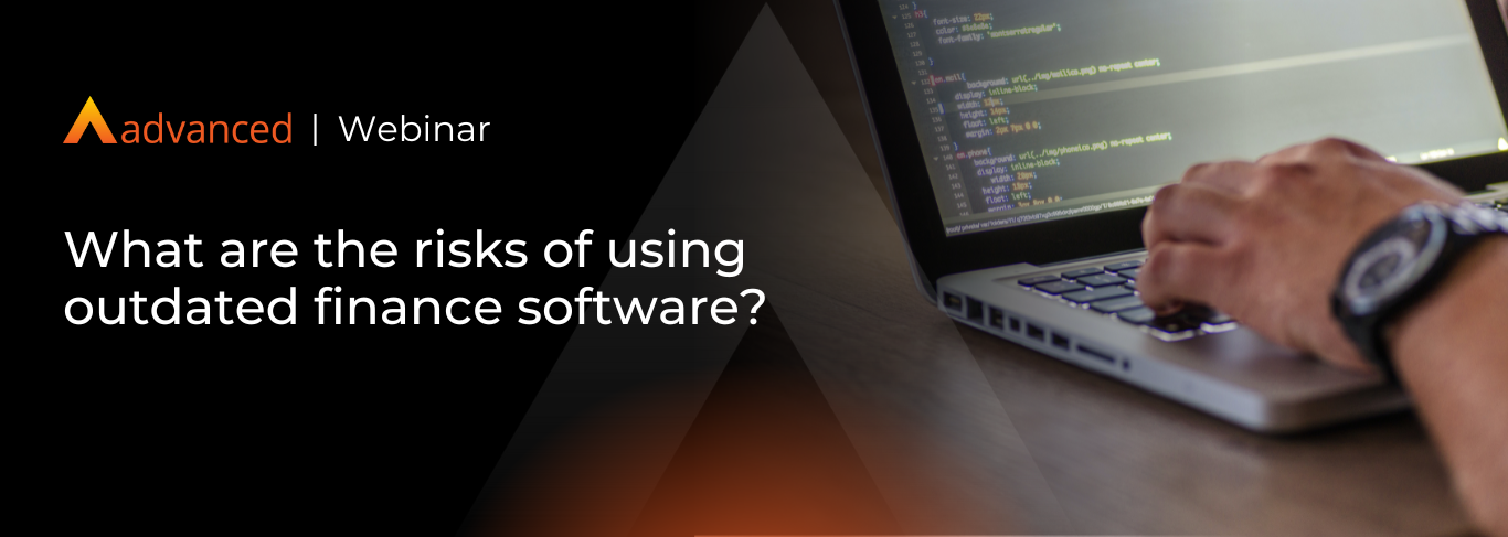 What are the risks of using outdated finance software?