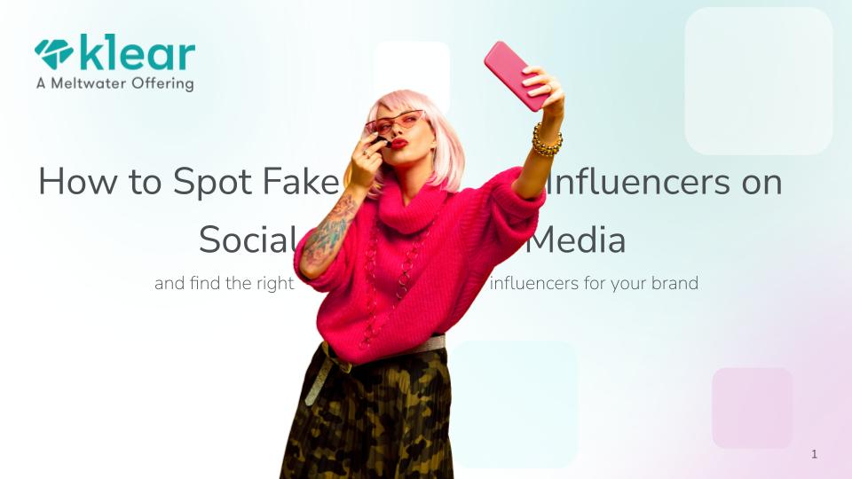 Webinar | How to Spot Fake Influencers on Social Media