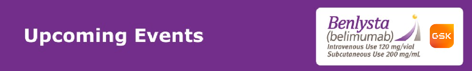 Benlysta Virtual Events