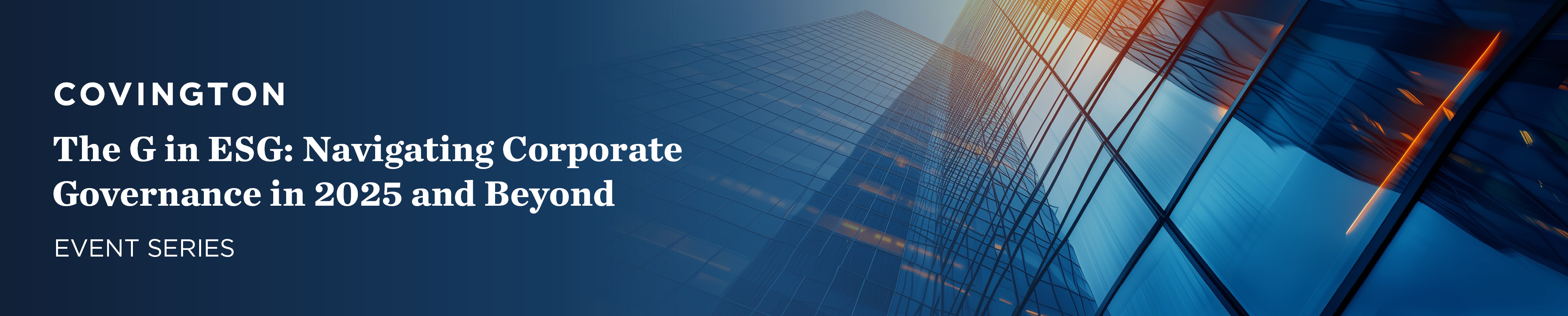 The G in ESG Event Series